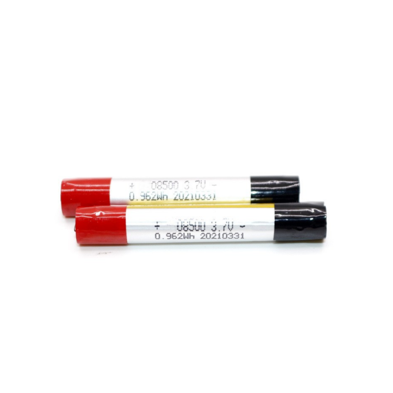 08500 3.7V 260mAh LiPo Cylindrical Polymer Li-ion Battery | Topwell Power